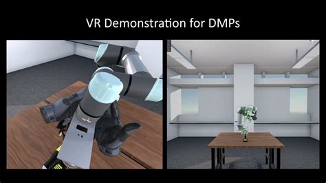 learning dynamic movement primitives in virtual reality youtube