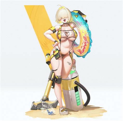 Jam Nandade Elegg Boom And Shock Nikke Elegg Nikke Goddess