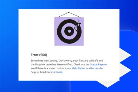 Error 500 On Dropbox How To Fix This Connection Issue
