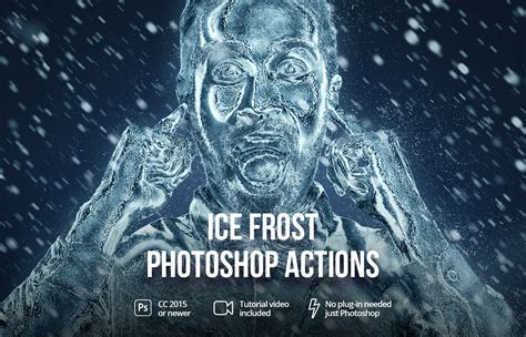 Ice Frost Effect Photoshop Actions Behance