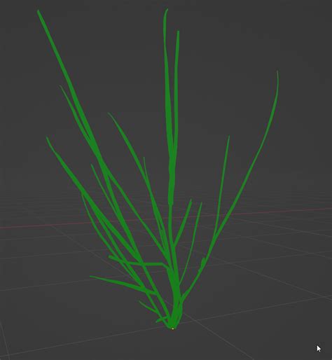 complex grass strands prototype objective continue to model grass… by alex frankovic medium