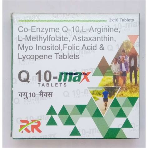 Q 10 Max Tablets 10s Pack ↑ Buy Online ★ 𝐋𝐎𝐖 𝗣𝗿𝗶𝗰𝗲 ★ View Uses Side Effects Price And