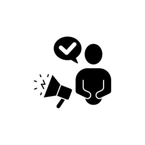 Free Speech Concept Line Icon Simple Element Illustration Free Speech Concept Outline Symbol