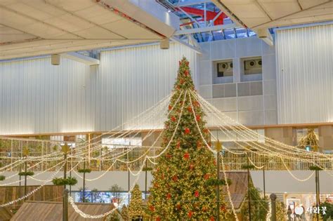 더현대서울 사운즈 포레스트 크리스마스 트리 웨이팅 팝업스토어 네이버 블로그