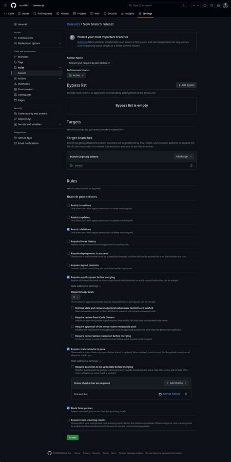 Deploy Website Dengan Cicd 4 Branch Ruleset Rezafikkri