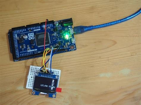 Arduinoer Hello World 096 Inch 128x64 I2c Oled On Arduino Uno