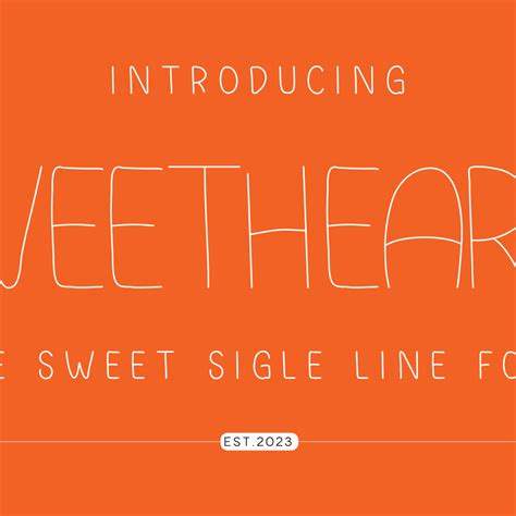 Sweethearts Single Line Font K40 Laser Cutter