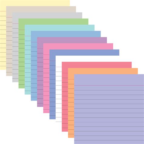 Sticky Notes With Lines Splashsaki