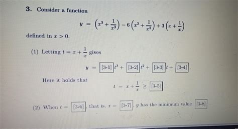 Solved 3 Consider A Function Y X3 X31 −6 X2 X21 3 X X1