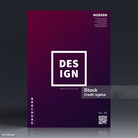 브로셔 템플릿 레이아웃 보라색 표지 디자인 비즈니스 연례 보고서 전단지 잡지 가리기에 대한 스톡 벡터 아트 및 기타 이미지 가리기 검은색 검정색 배경 Istock