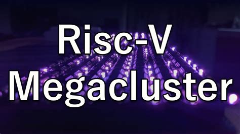 Live Risc V Megacluster Bus System Collision Tests Youtube