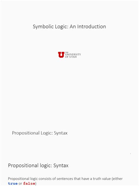 Propositional Logic Syntax Pdf