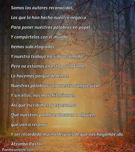 5 Mejores Poemas De Autores Reconocidos Poemas Online