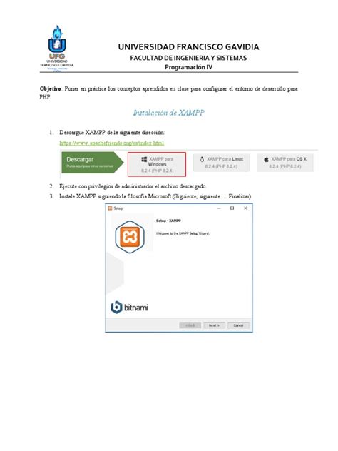 Guia 1 Entorno Xampp Pdf Mi Sql Php