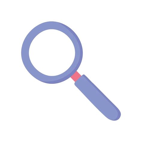 Magnifying Glass Flat Icon 5250893 Vector Art At Vecteezy