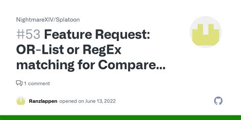 Feature Request Or List Or Regex Matching For Compare Attribute Name