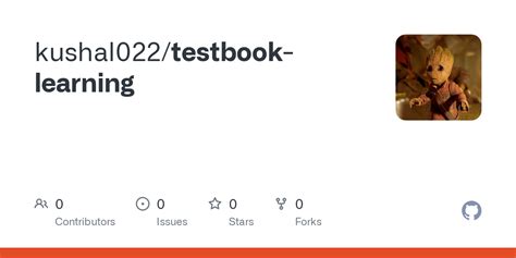 Github Kushal022testbook Learning