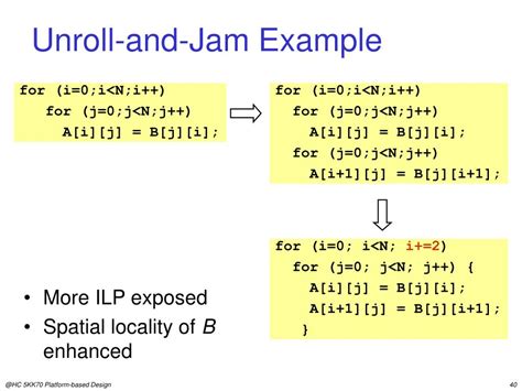 Ppt Loop Transformations Powerpoint Presentation Free Download Id4115299