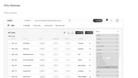 Applicant Tracking System Redesign On Behance Applicant Tracking System Redesign On Behance
