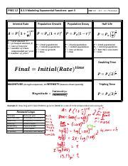 8 3 3 Modeling Exponential Functions Part 3 Filled Pdf PREC 12 8 3 3 Modeling Exponential
