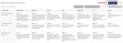 Inspera Rubrics Original Elearning University Of Queensland
