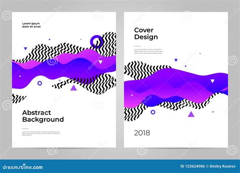 Cover Design Abstract Background Layout Design Template Stock Vector Illustration Of
