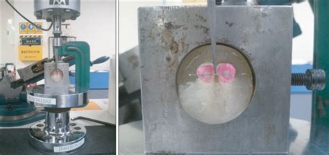 The Universal Testing Machine The Chisel Edge Plunger Was Aimed At The Download Scientific