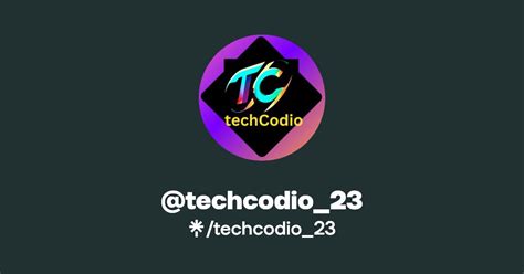 Techcodio23 Twitter Instagram Linktree