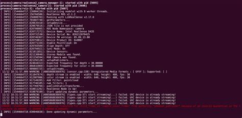 Demopointcloudlaunch Cannot See Pointcloud In Rviz · Issue 532 · Intelrealsenserealsense Ros