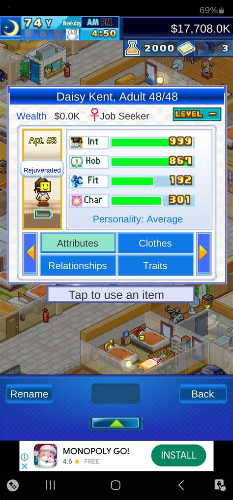 I Keep Getting High Intellect And Hobby R Kairosoft