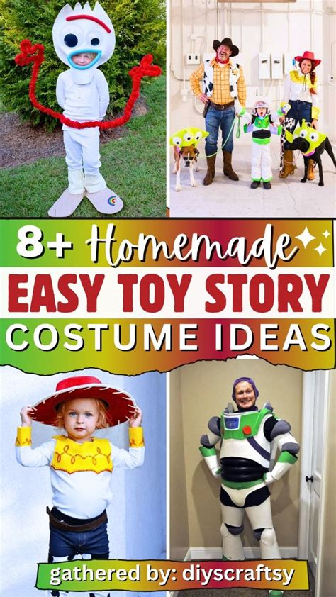 8 Diy Toy Story Costume Ideas With Step By Step Tutorials Toy Story