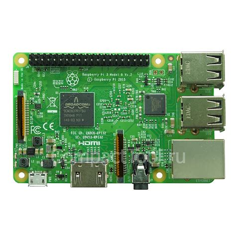 Микрокомпьютер Raspberrypi 3b купить оптом и в розницу в Сompacttool с доставкой по Москве и России