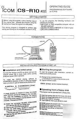 Icom Cs R Programming Software For Ic R Scanner