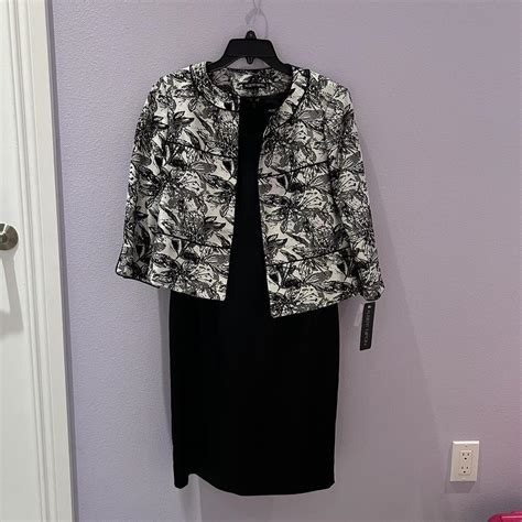 Albert Nipon Size 8 Dress And Suit Jacket Dm To Buy Depop