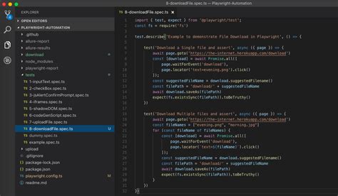 File Download In Playwright Testersdock