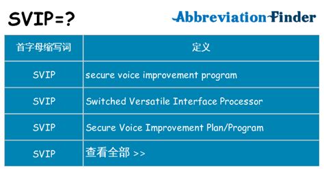 SVIP是什么意思?