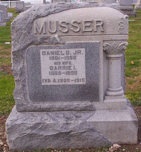 Daniel Bricker Musser Jr 1881 1958 Find A Grave Memorial