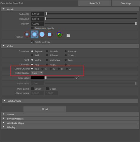 GitHub FXTD ODYSSEY Maya VertexColorPainter Vertex Color Painter For Single Channel