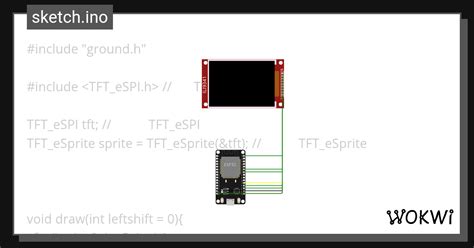 Tft Espi Moving Images Wokwi Esp32 Stm32 Arduino Simulator