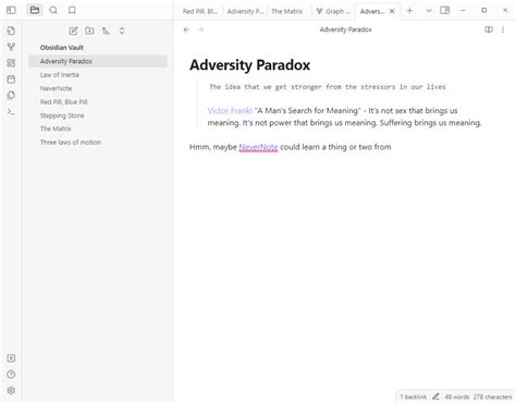 Why Does Indenting The Text Prevent Me From Linking Two Notes But Only Sometimes Robsidianmd