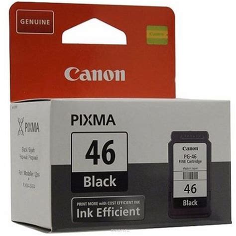 Canon PG-46 (Black) Original — INPRINT COM
