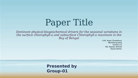 Pdf Dominant Physical Biogeochemical Drivers For The Seasonal Variations In The Surface