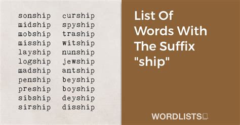 List Of Words With The Suffix Ious