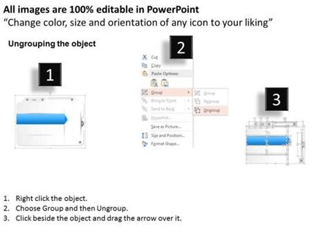 Business Diagram Four Text Boxes For Business Data Representation