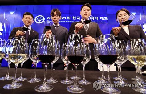최고의 와인 선별제21회 한국 소믈리에 대회 연합뉴스