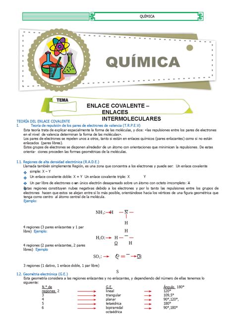 Módulo De Química 5to De Secundaria Ejercicios De Química Docsity
