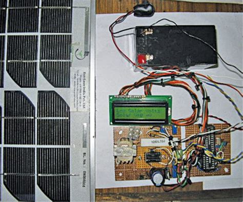 Microcontroller Based Solar Charge Controller Circuit Diagram Circuit Diagram
