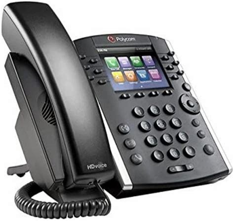 Black Polycom VVX Digital Desktop Phone For Office At In Meerut