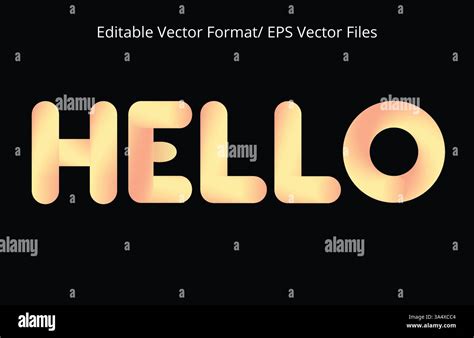 Gradient Font Stock Vector Images Alamy