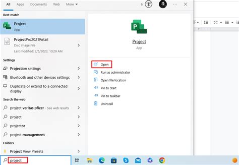 project 2021 professional download install and activation guide